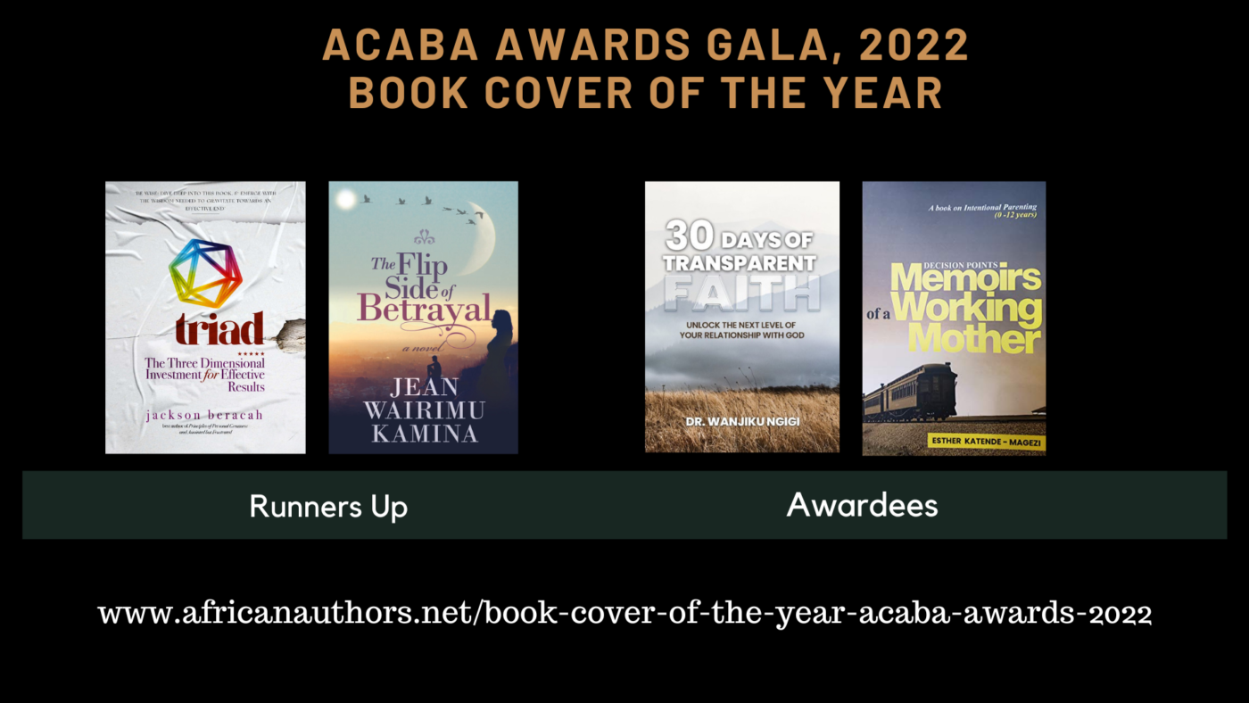 The Kenneth N. Taylor Legacy Award for Book Cover of the Year - African ...